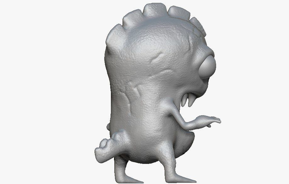 Cartoon Monster free 3D model 3D printable | CGTrader