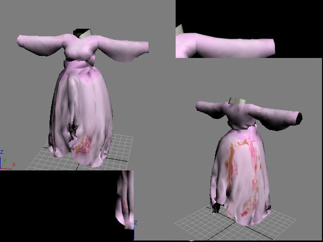 hong raon Hanbok free VR / AR / low-poly 3D model | CGTrader