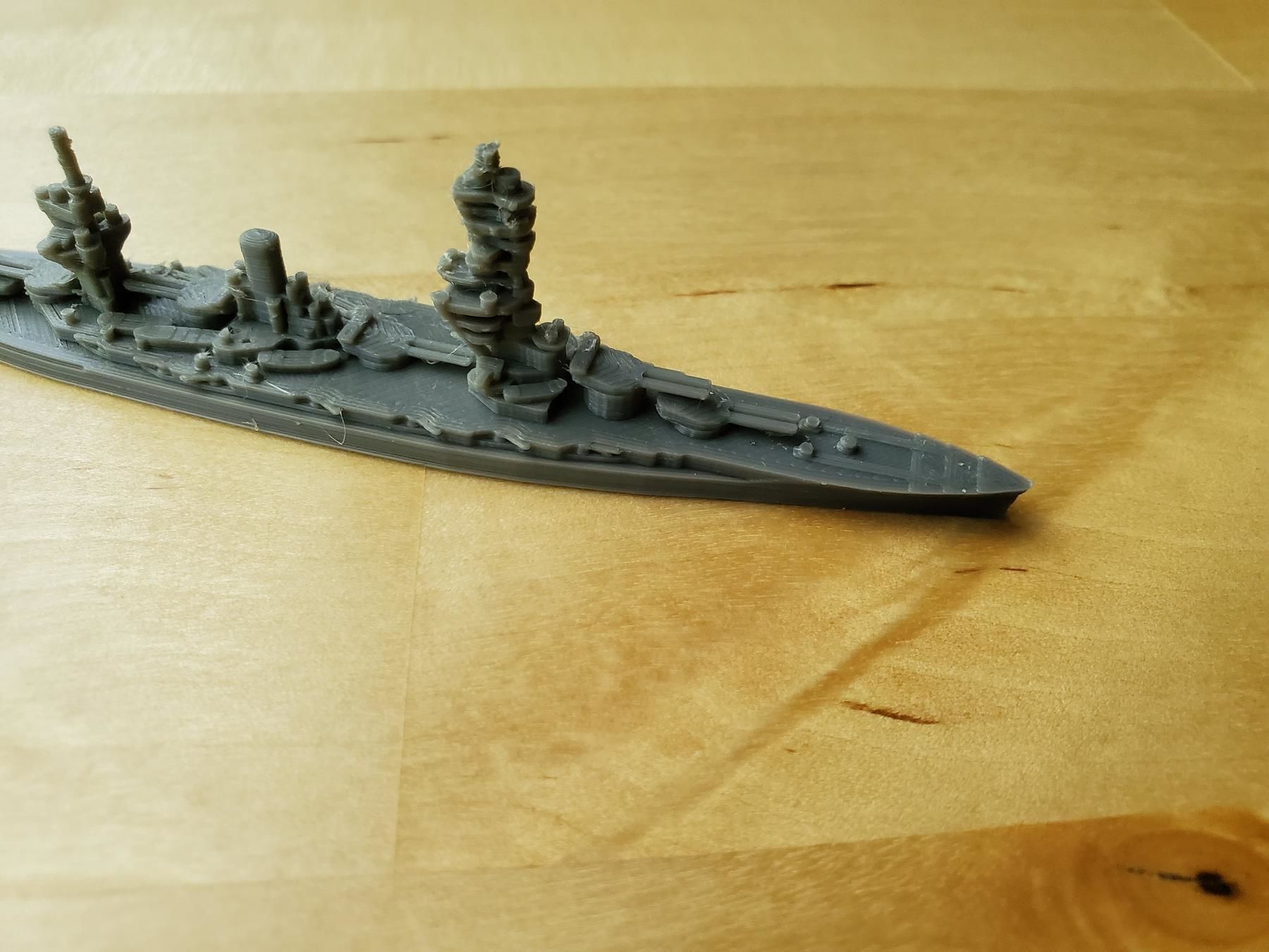 Japanese Fuso Class Battleship 3D model 3D printable | CGTrader