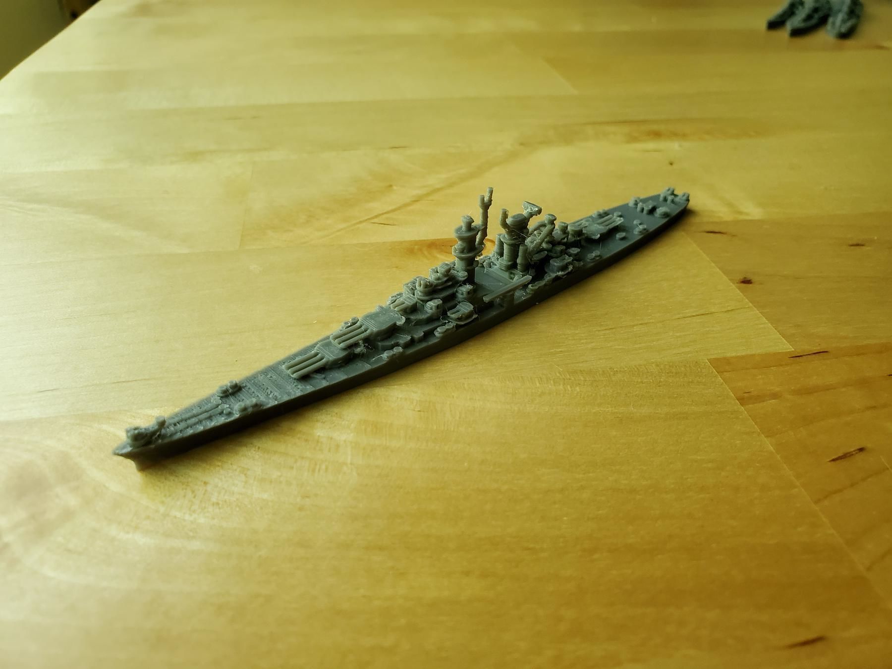 US Alaska Class Cruiser Warship 3D model 3D printable | CGTrader
