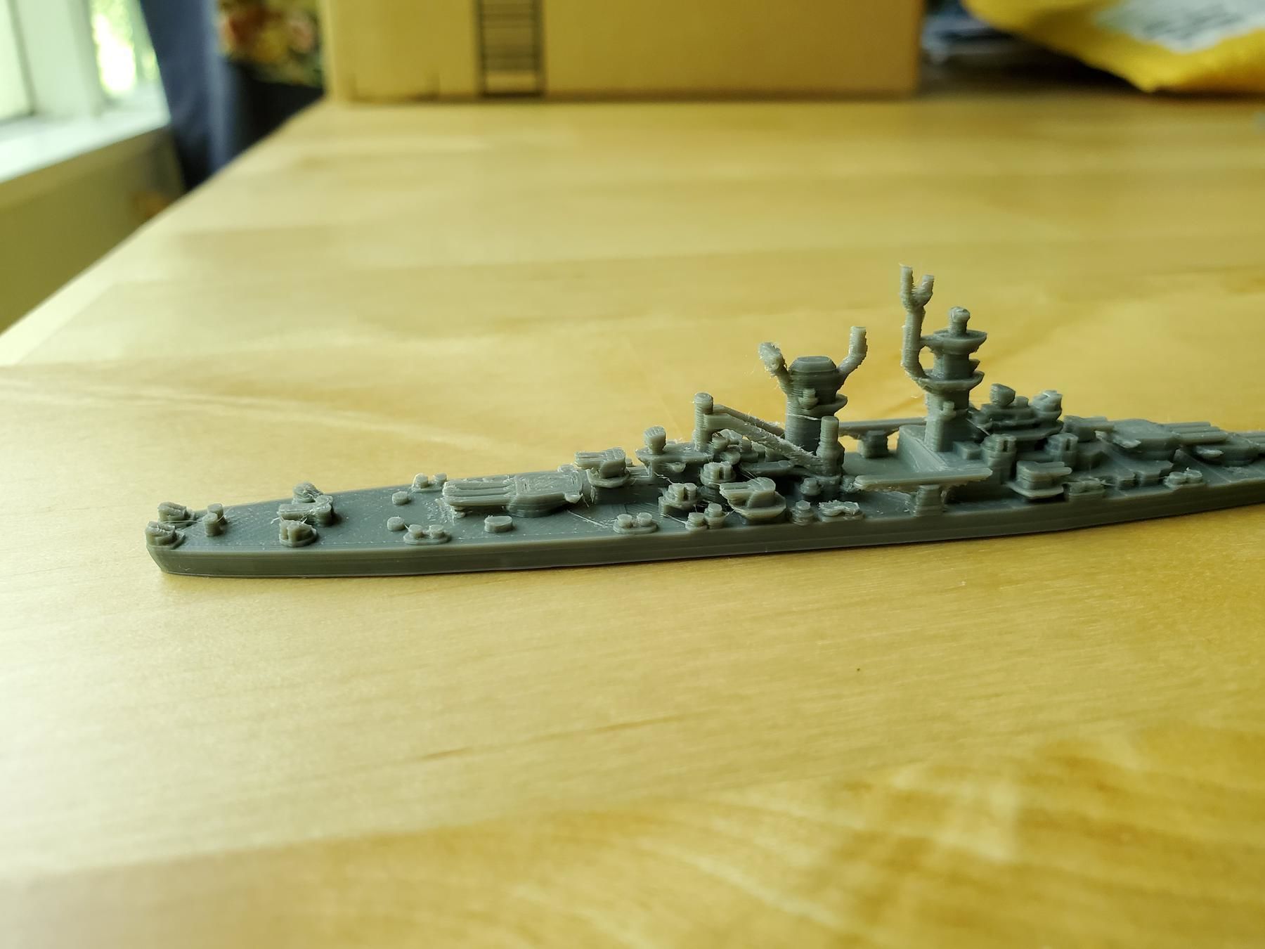 US Alaska Class Cruiser Warship 3D model 3D printable | CGTrader