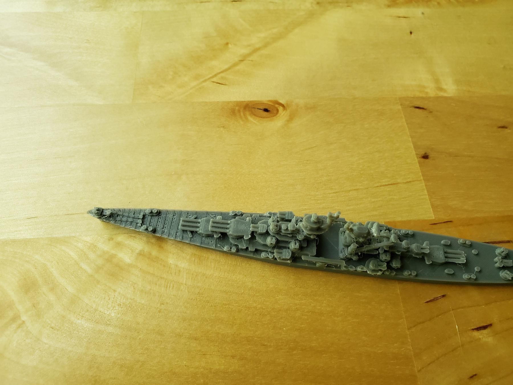 US Alaska Class Cruiser Warship 3D model 3D printable | CGTrader