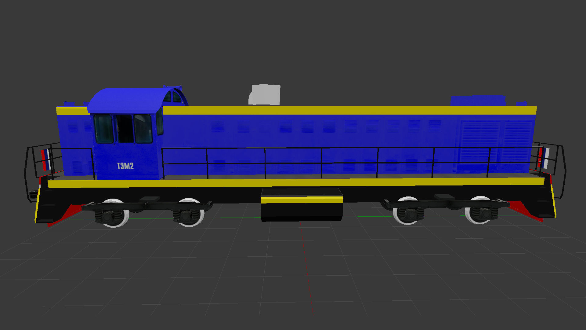 3D model Shunting locomotive TEM2 VR / AR / low-poly | CGTrader