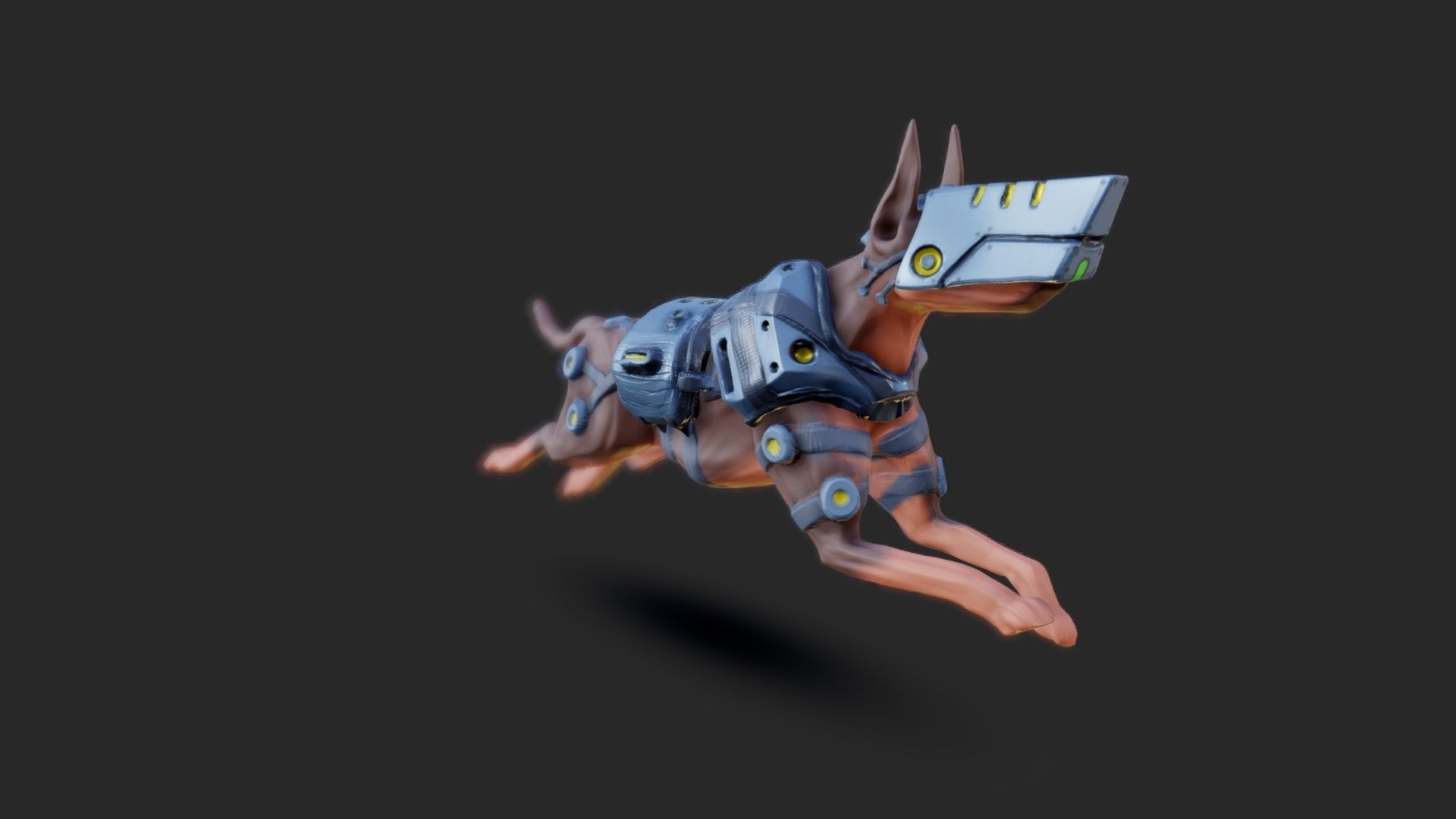 Mech Dog 3D model | CGTrader