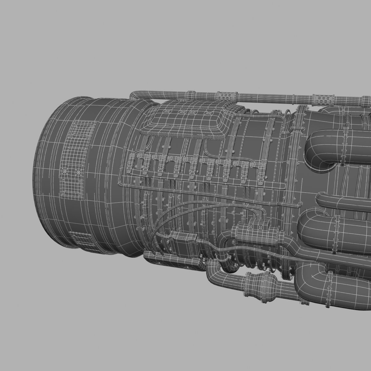 Aircraft Engine 3D model | CGTrader