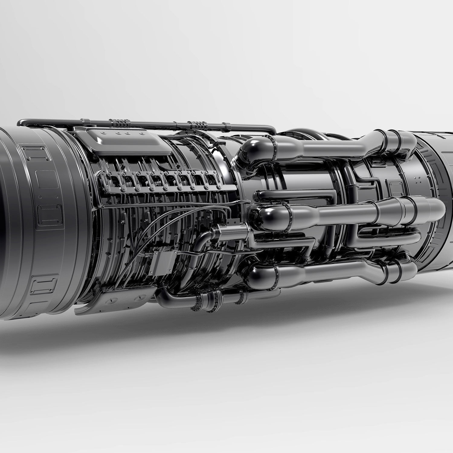 Aircraft Engine 3D model | CGTrader
