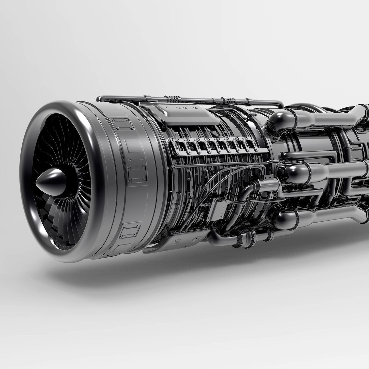 Aircraft Engine 3D model | CGTrader