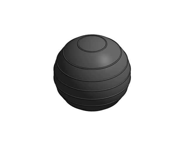 Yoga ball 3D model | CGTrader