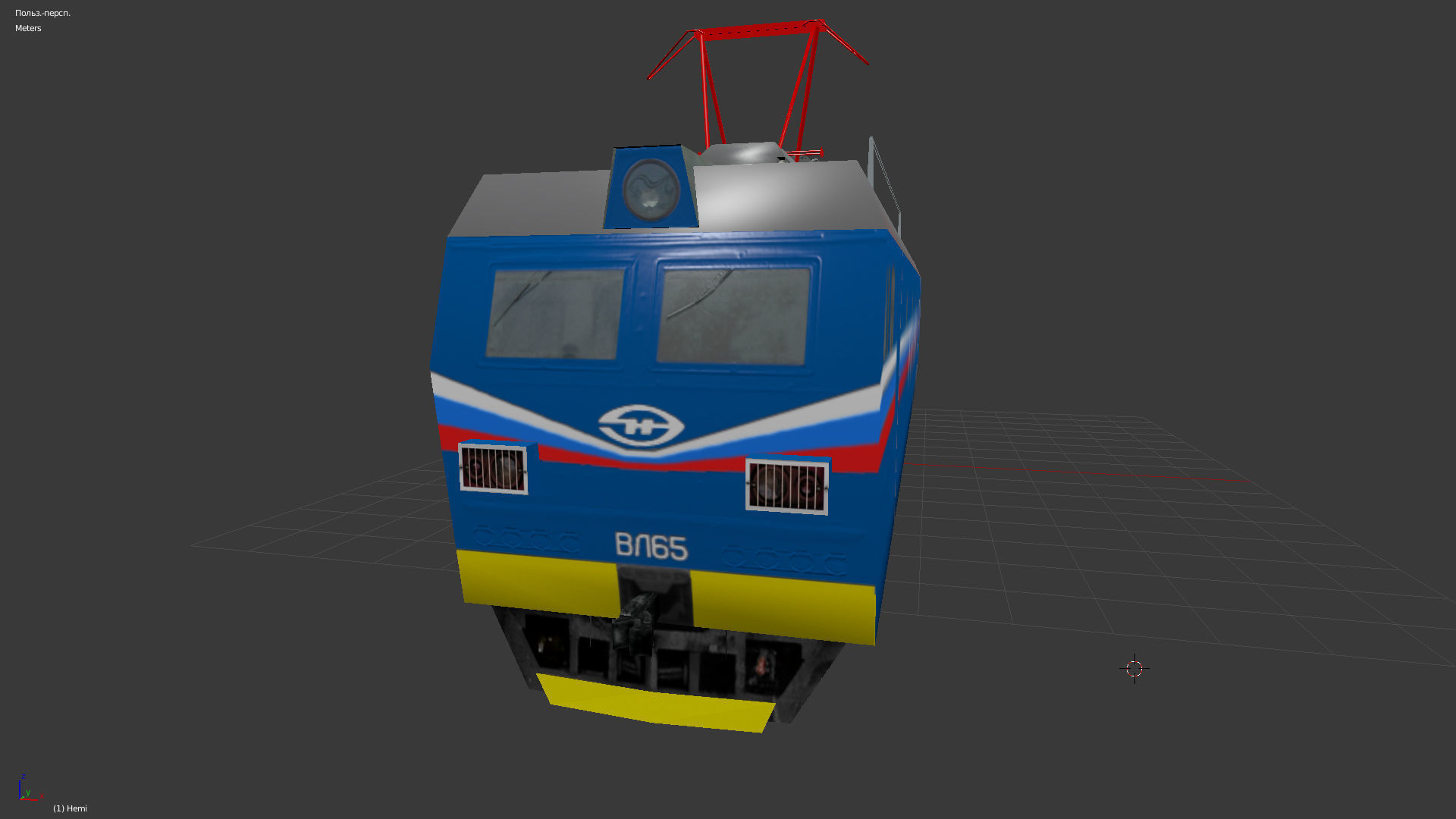 3D model Locomotive VL65 VR / AR / low-poly | CGTrader