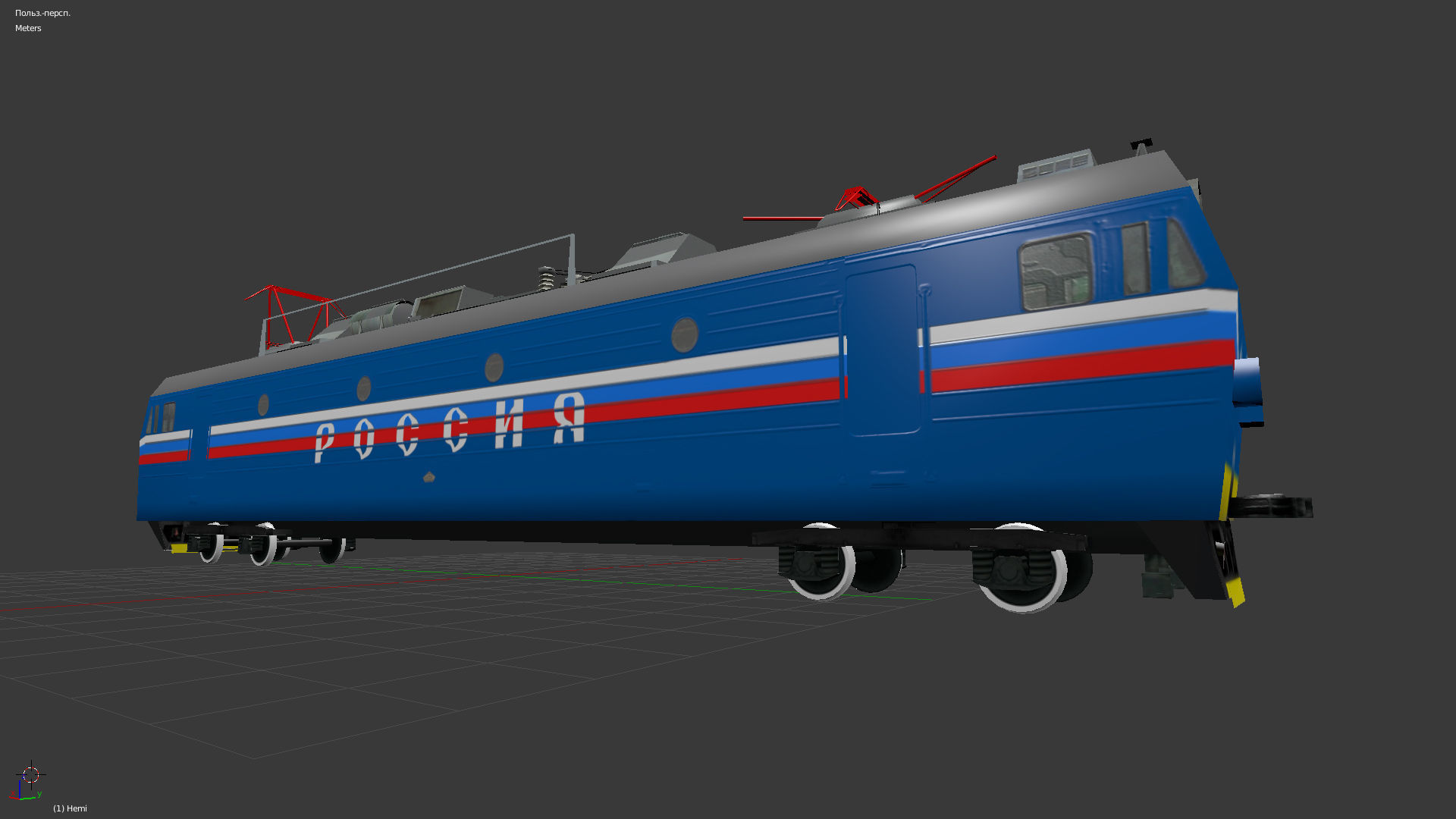 3D model Locomotive VL65 VR / AR / low-poly | CGTrader