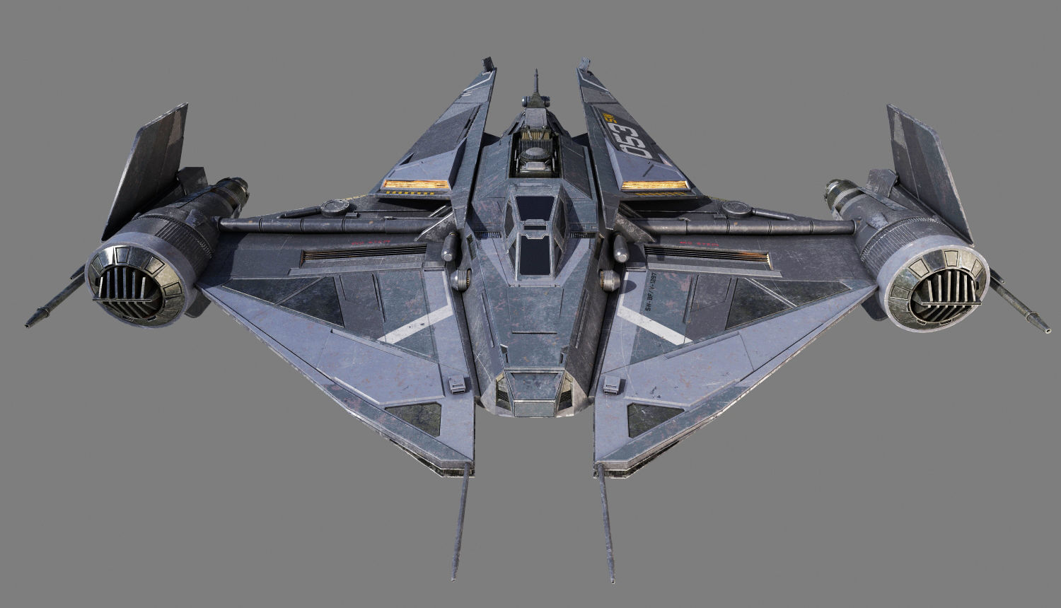 Space Fighter 3D model | CGTrader