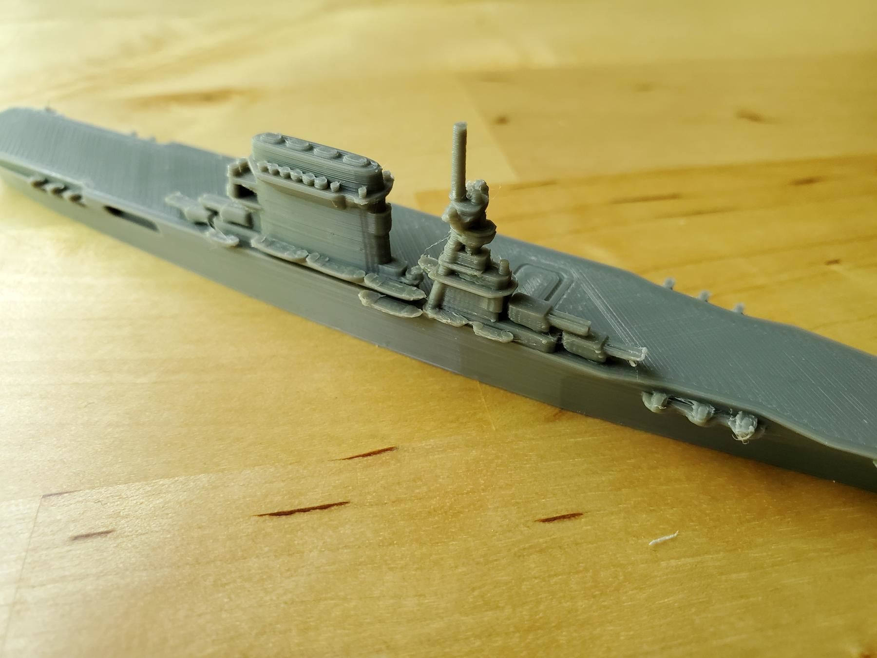 Lexington Class Aircraft Carrier 3D model 3D printable | CGTrader