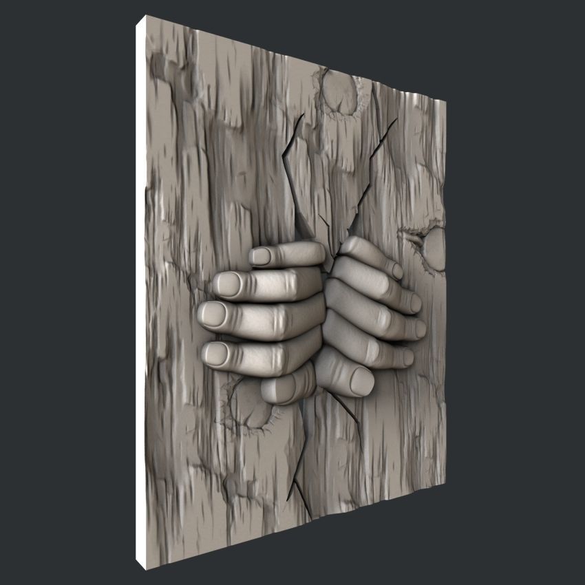 3d STL models for 3d Printer Hands 3D model 3D printable | CGTrader