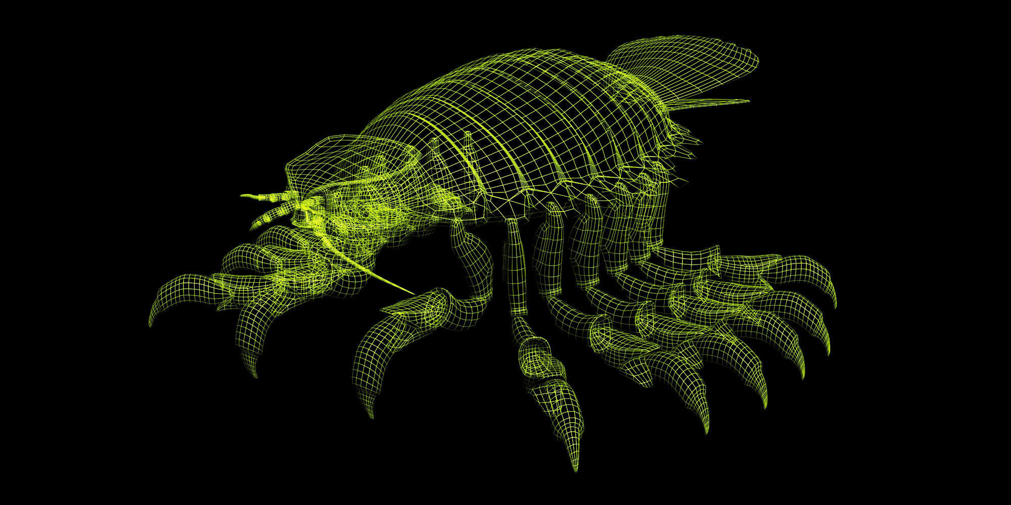 3D model Giant Isopod VR / AR / low-poly | CGTrader