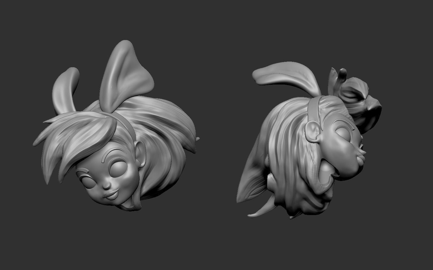 Witch Pinup 3D model 3D printable | CGTrader