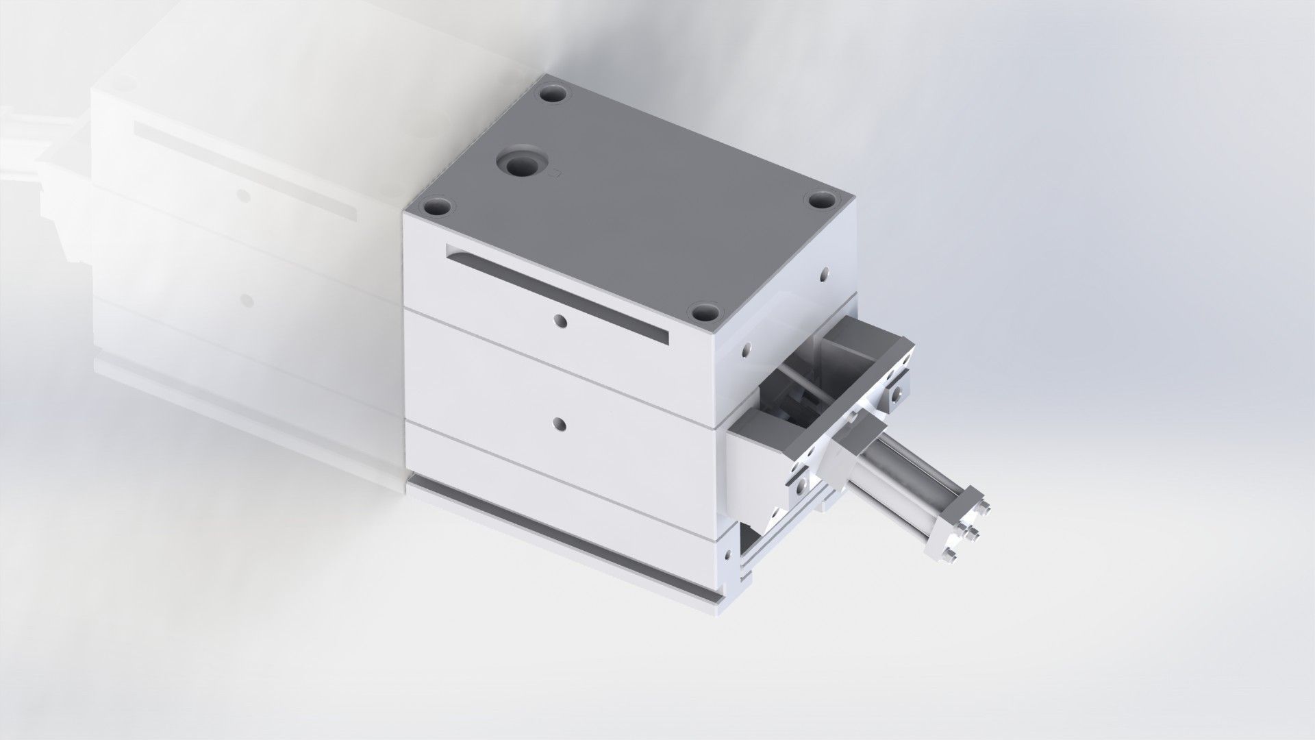 Plastic injection mold free 3D model | CGTrader