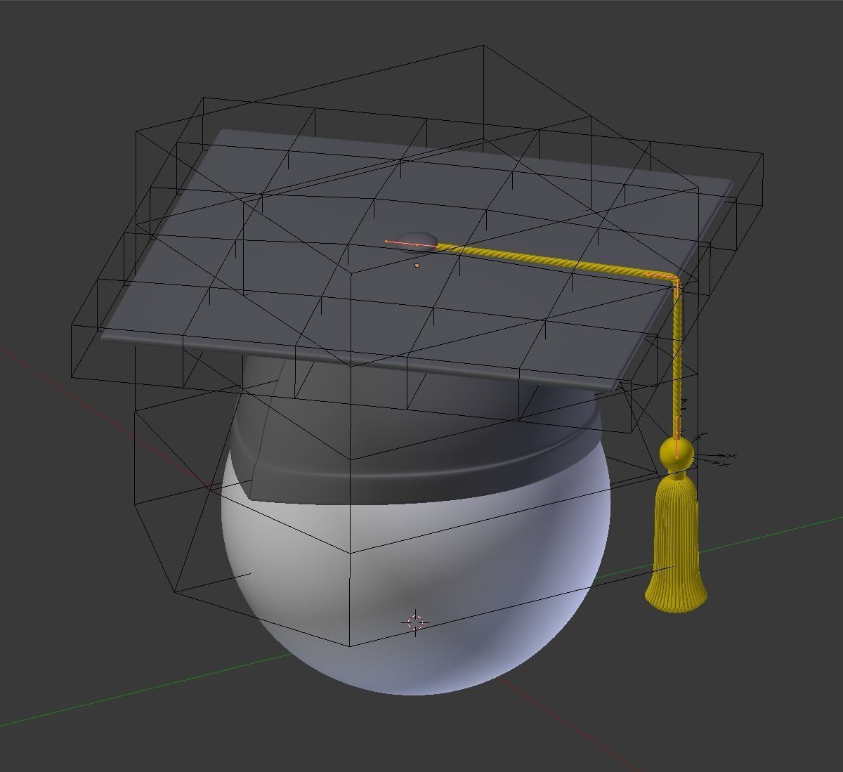 Graduation Cap 3D model | CGTrader