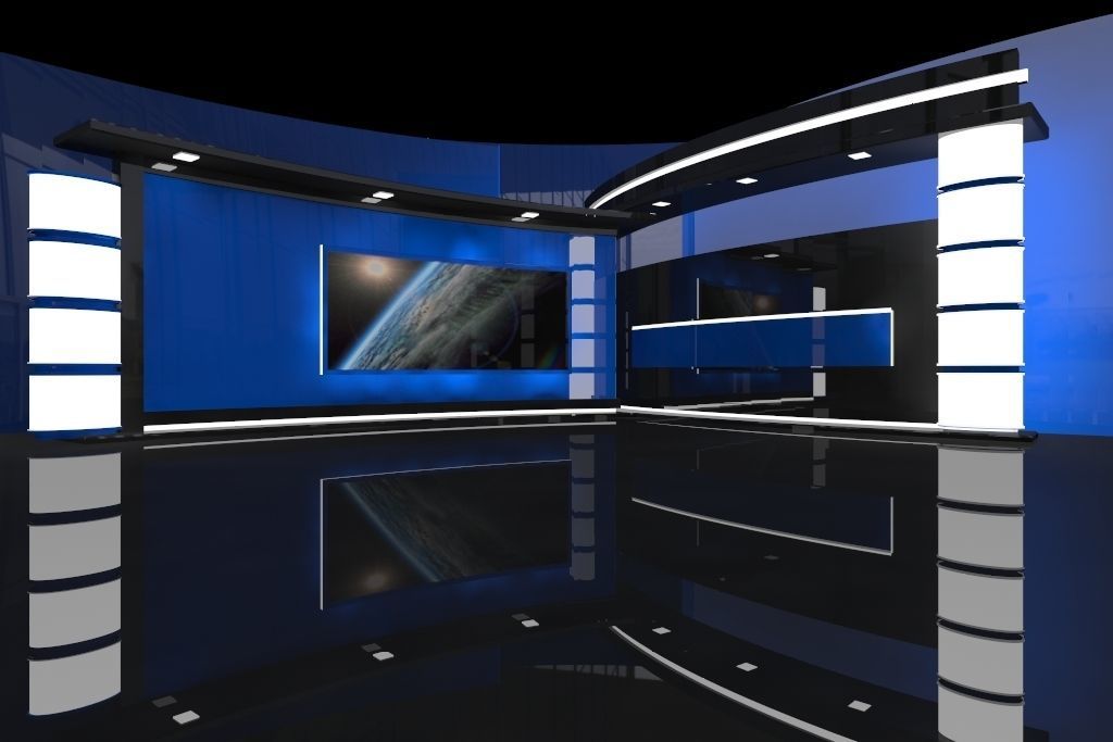 On Air Virtual Studio 3D model | CGTrader