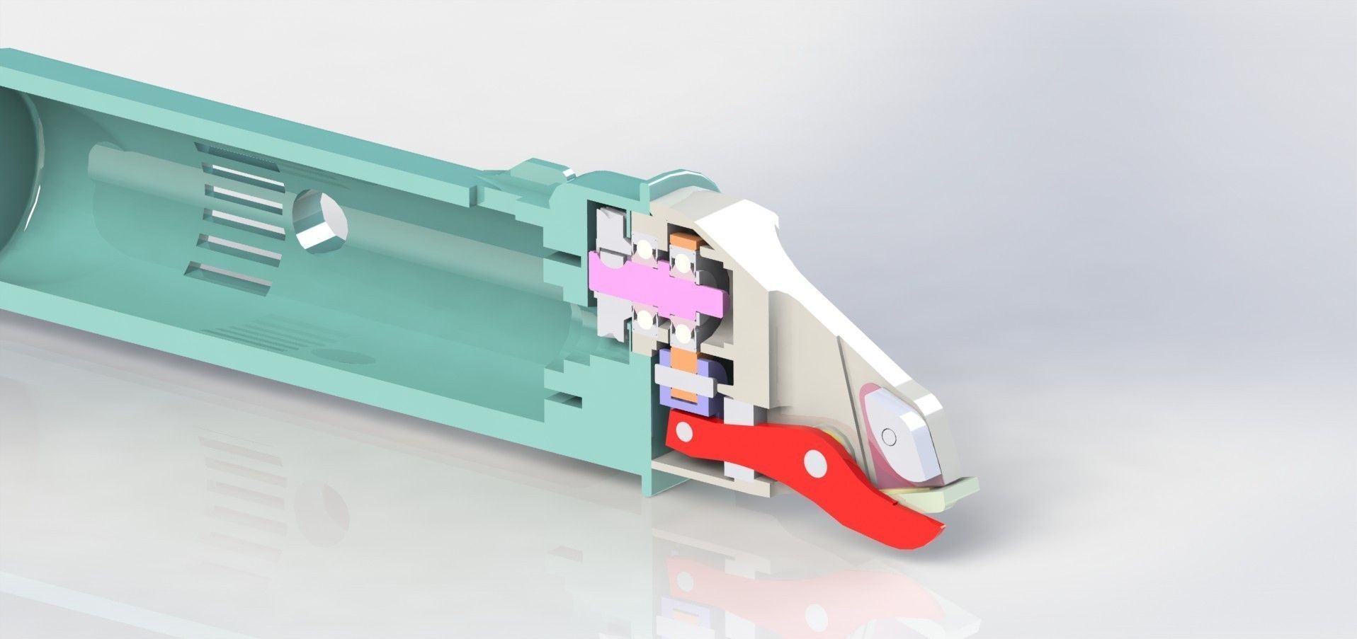 Metal cutting machine free 3D model | CGTrader