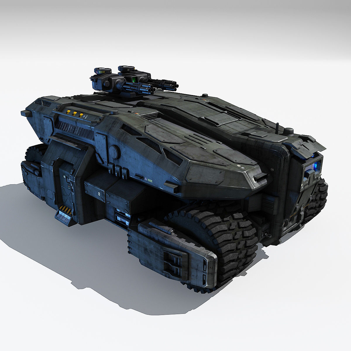SF APC 3D model | CGTrader
