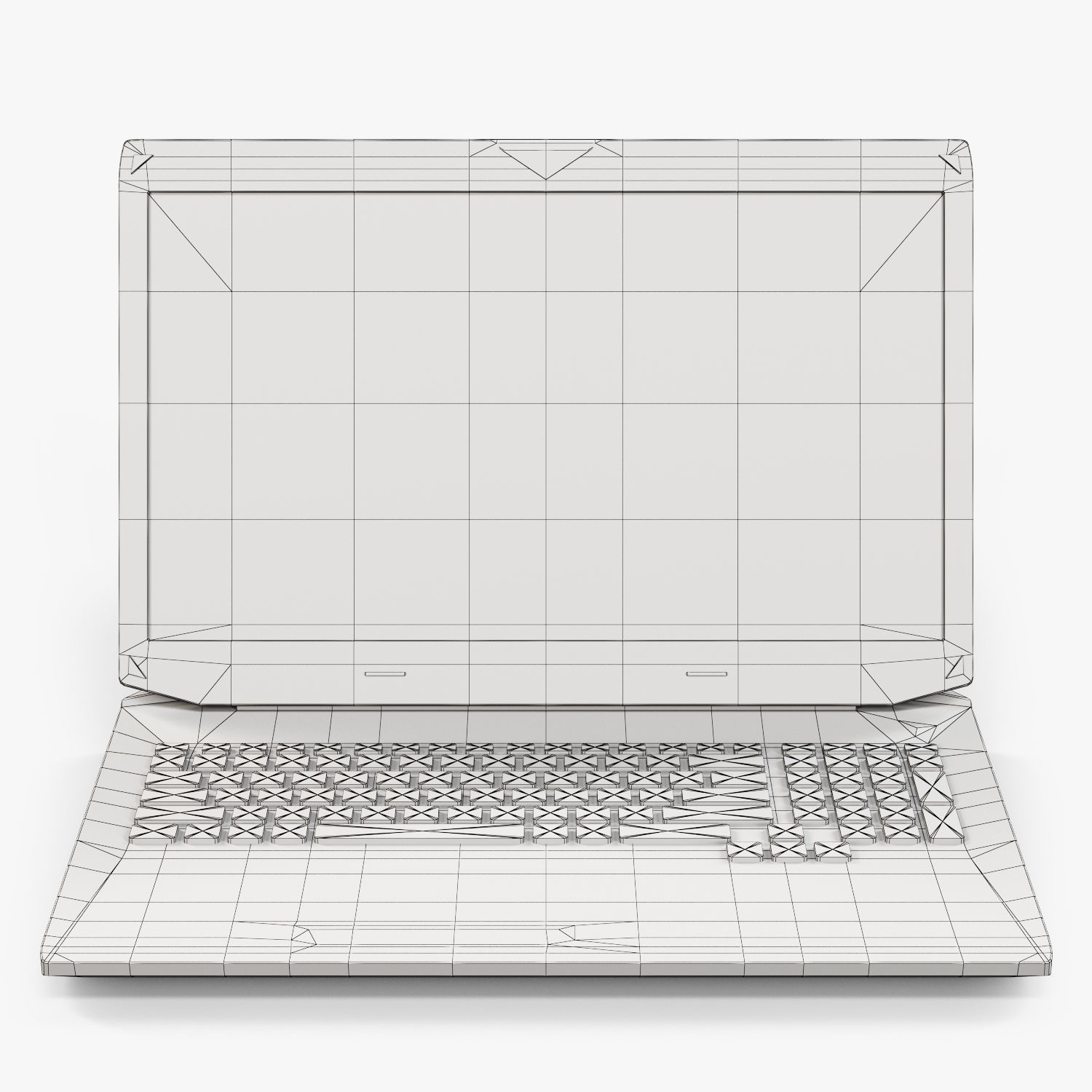 3D model Asus ROG G750JX gaming laptop VR / AR / low-poly animated ...