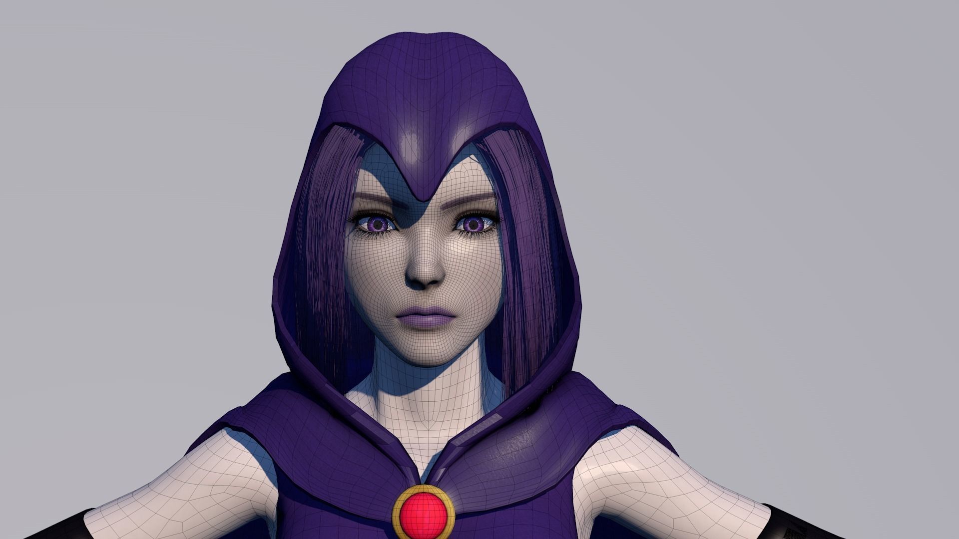 3D model Raven DC VR / AR / low-poly rigged | CGTrader