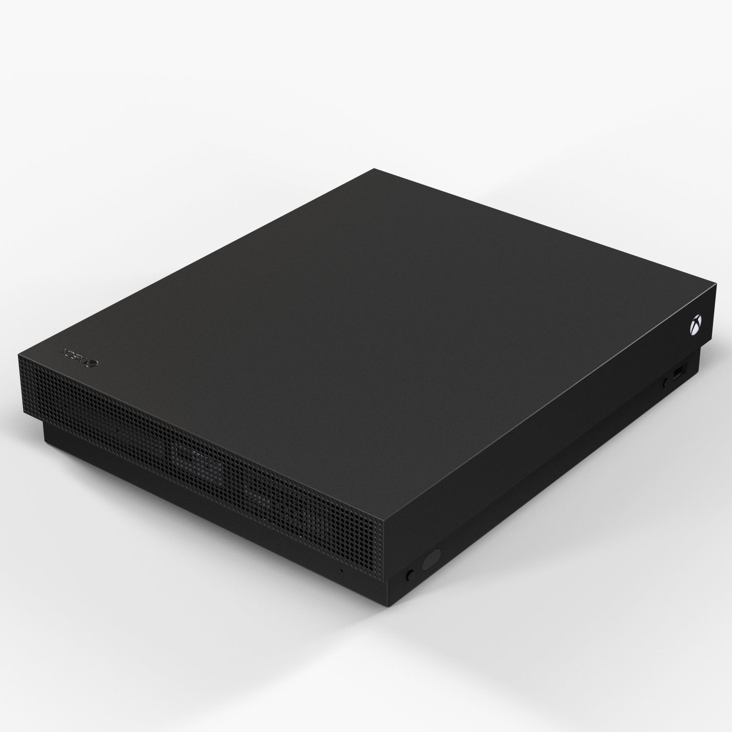 3D model Microsoft Xbox One X Game Console VR / AR / low-poly | CGTrader