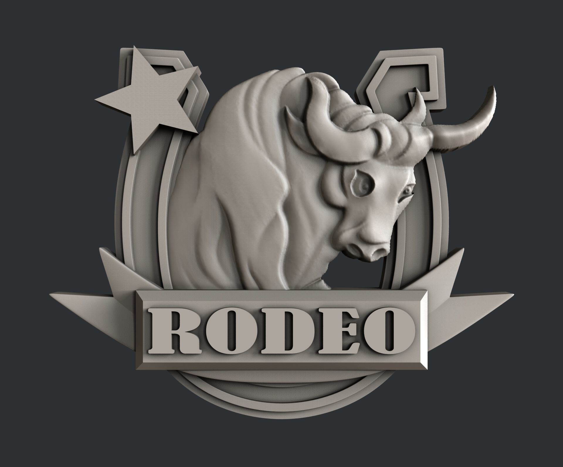 3d STL models for CNC rodeo 3D model | CGTrader