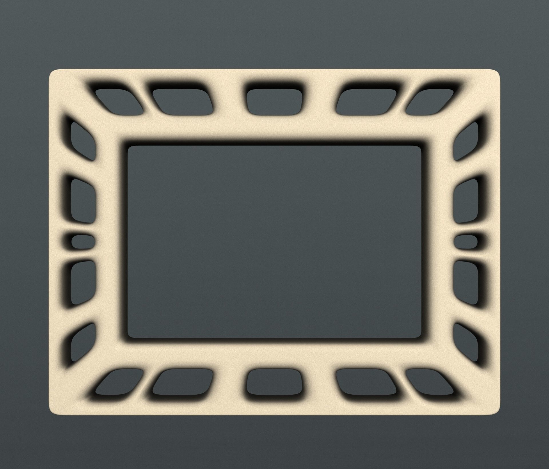 3d STL models for CNC set photo frames 3D model | CGTrader