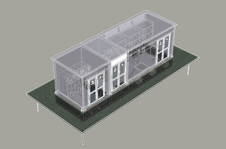 Inverter - transformer station free 3D model | CGTrader