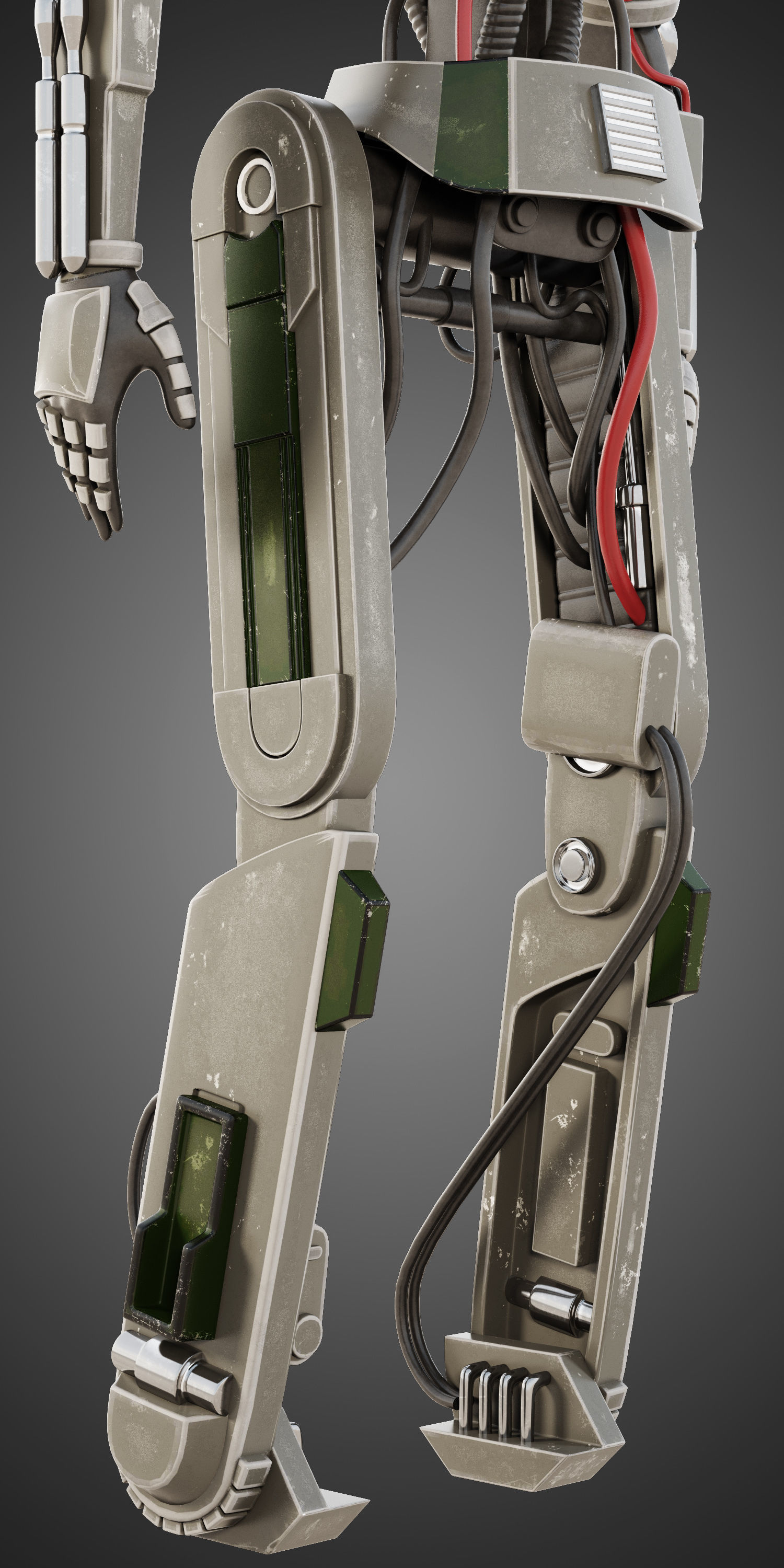 Star Wars L3-37 droid 3D model | CGTrader