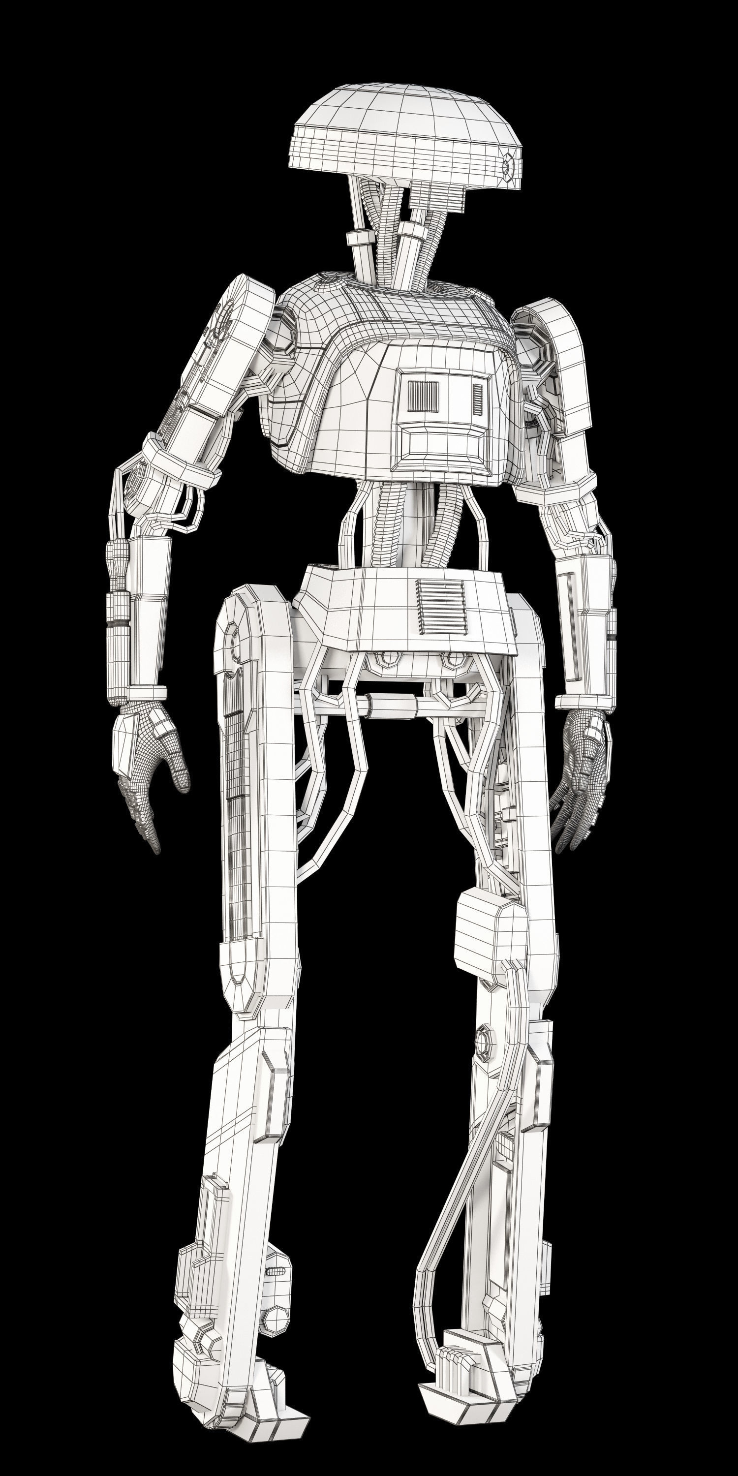 Star Wars L3-37 droid 3D model | CGTrader