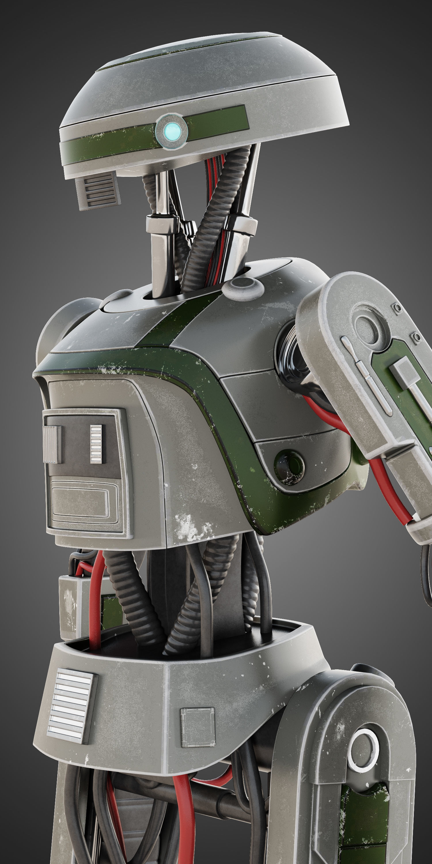 Star Wars L3-37 droid 3D model | CGTrader