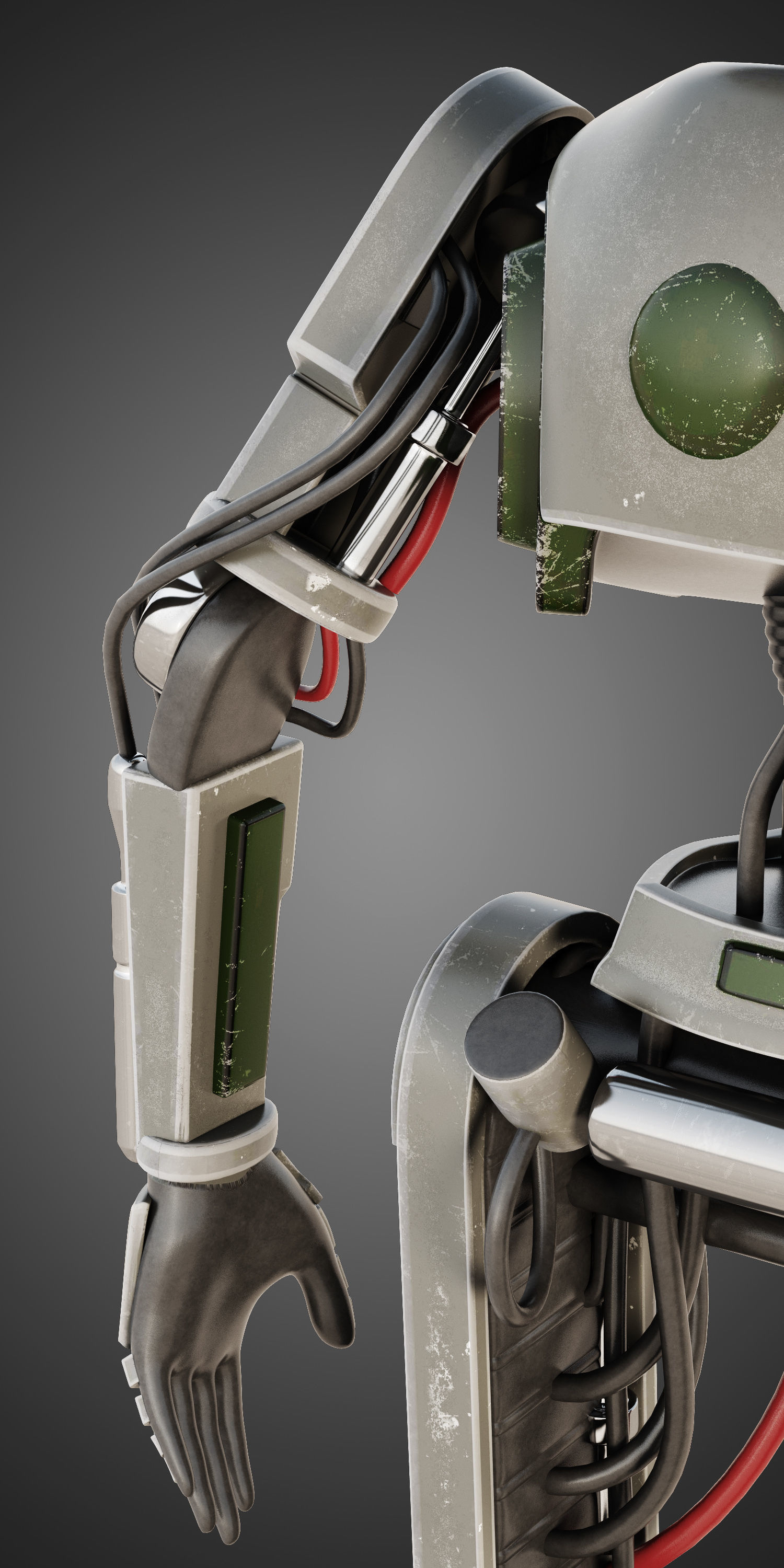 Star Wars L3-37 droid 3D model | CGTrader