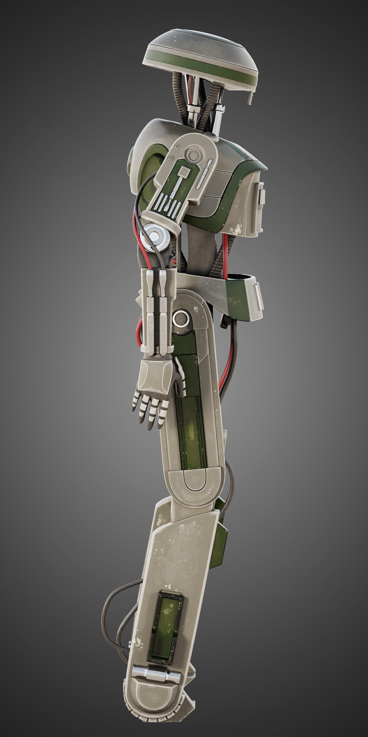 Star Wars L3-37 droid 3D model | CGTrader