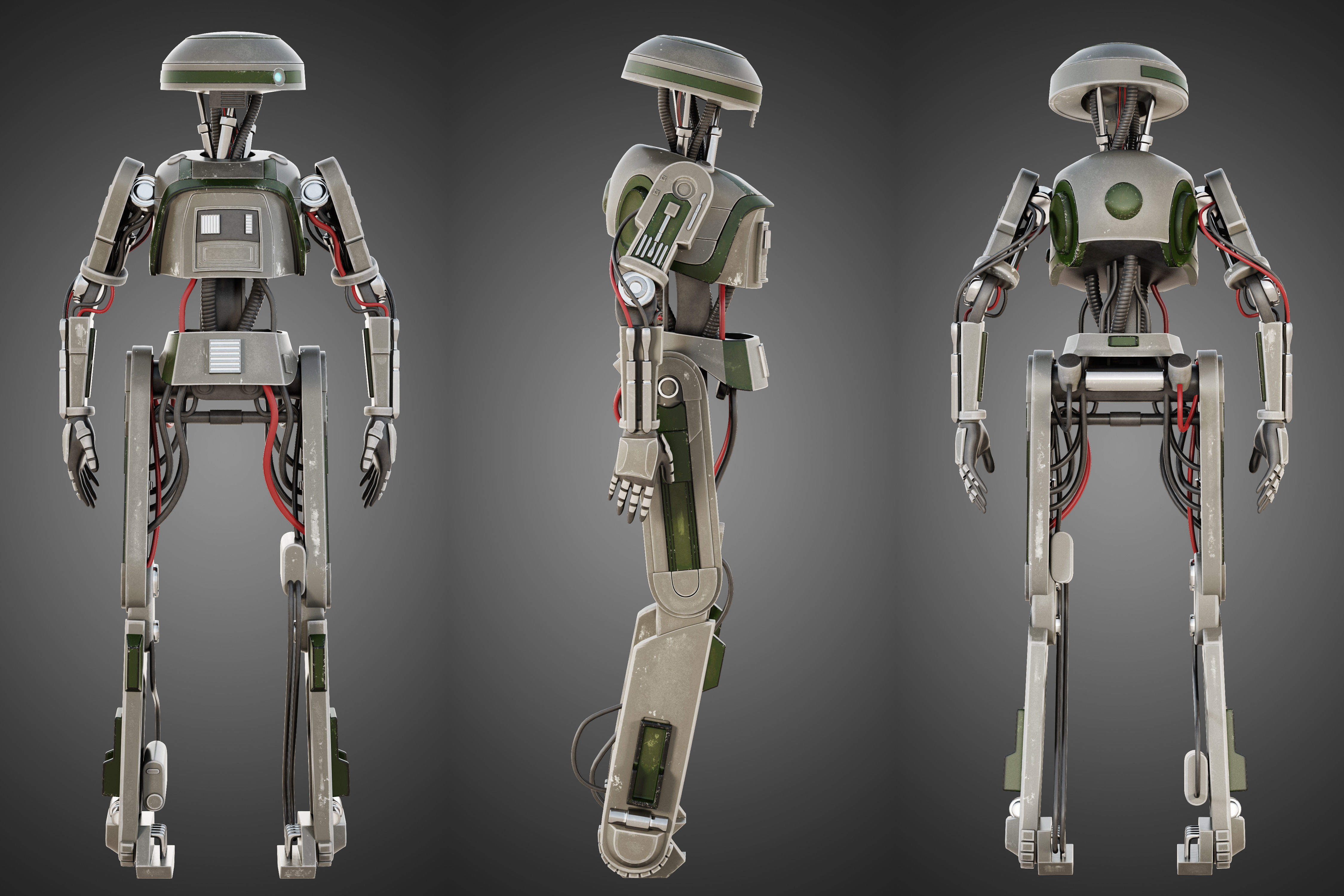 Star Wars L3-37 droid 3D model | CGTrader