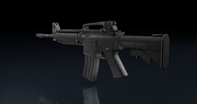 M4 Assault Rifle 3D model | CGTrader