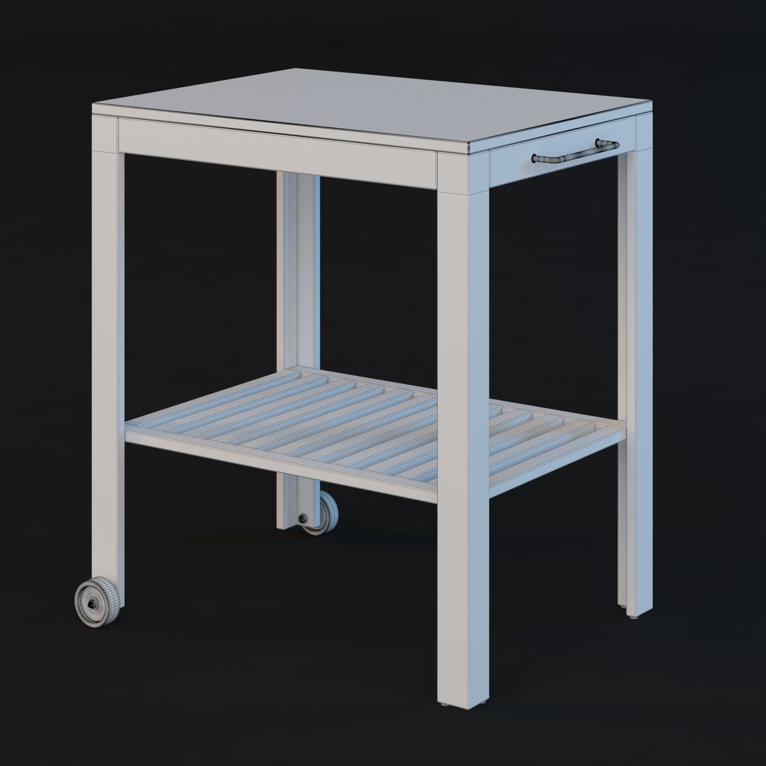Applaro Serving Cart 3D model | CGTrader