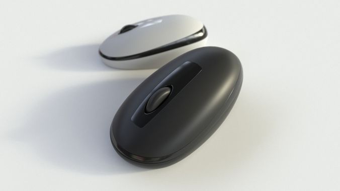 Wireless mouse free 3D model | CGTrader