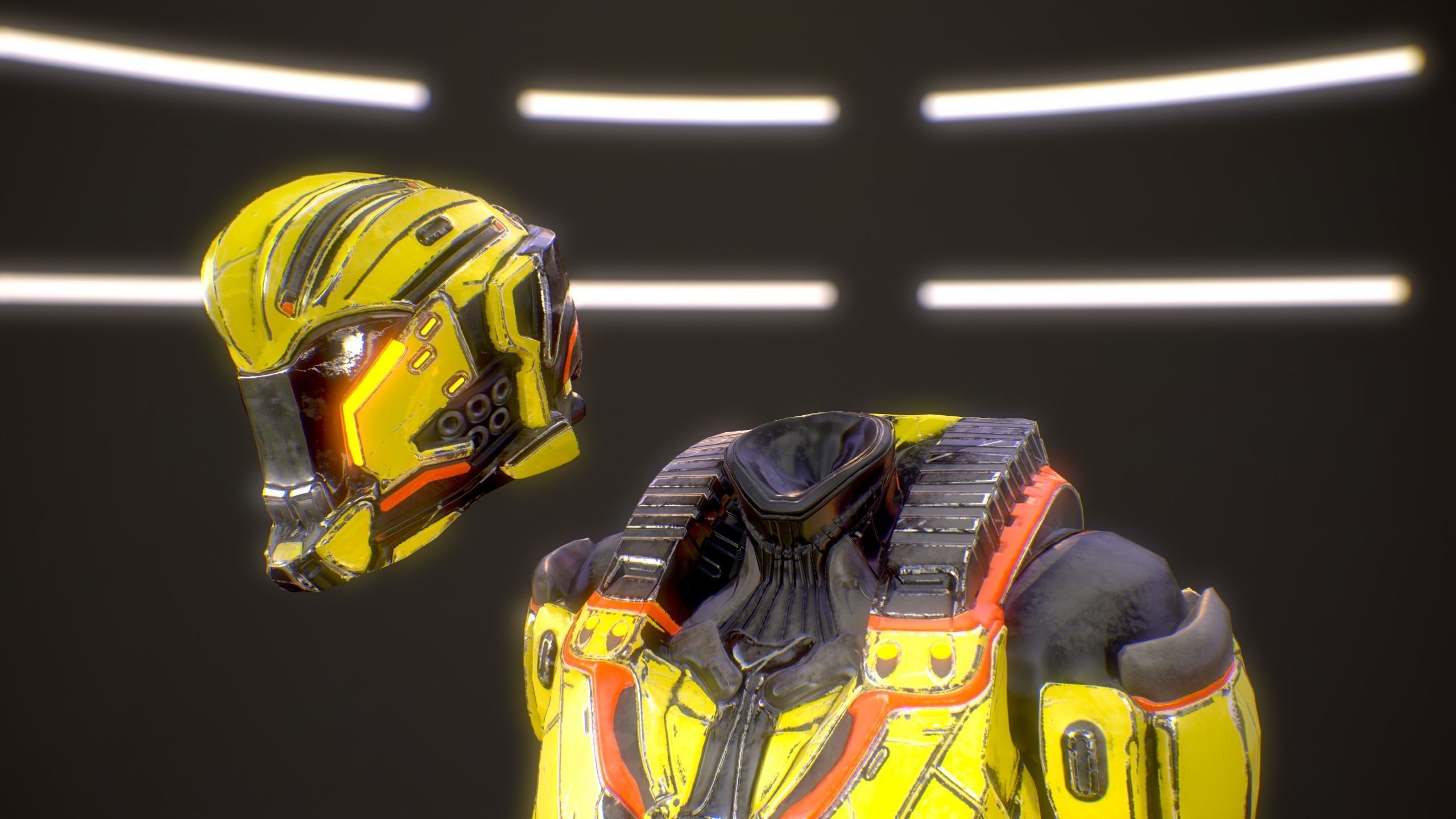 3D model Armors Full Pack VR / AR / low-poly rigged animated | CGTrader