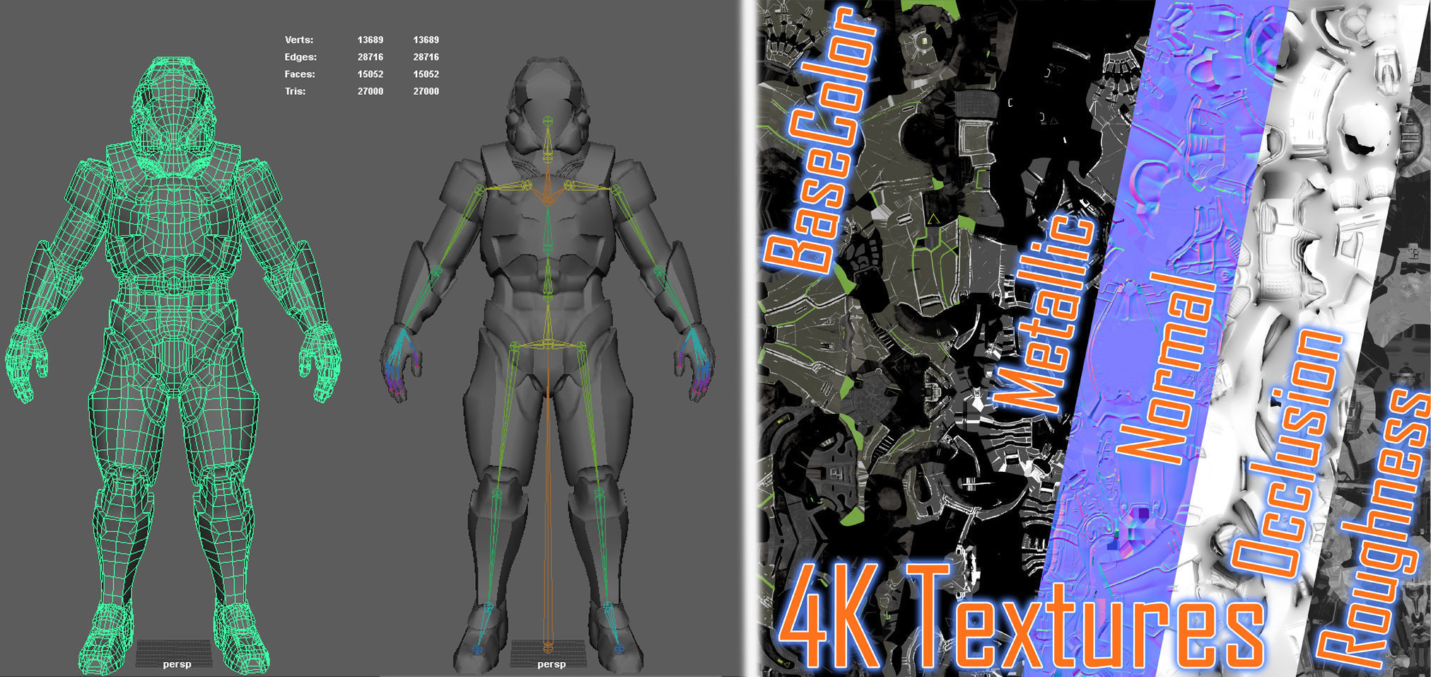 3D model Armors Full Pack VR / AR / low-poly rigged animated | CGTrader