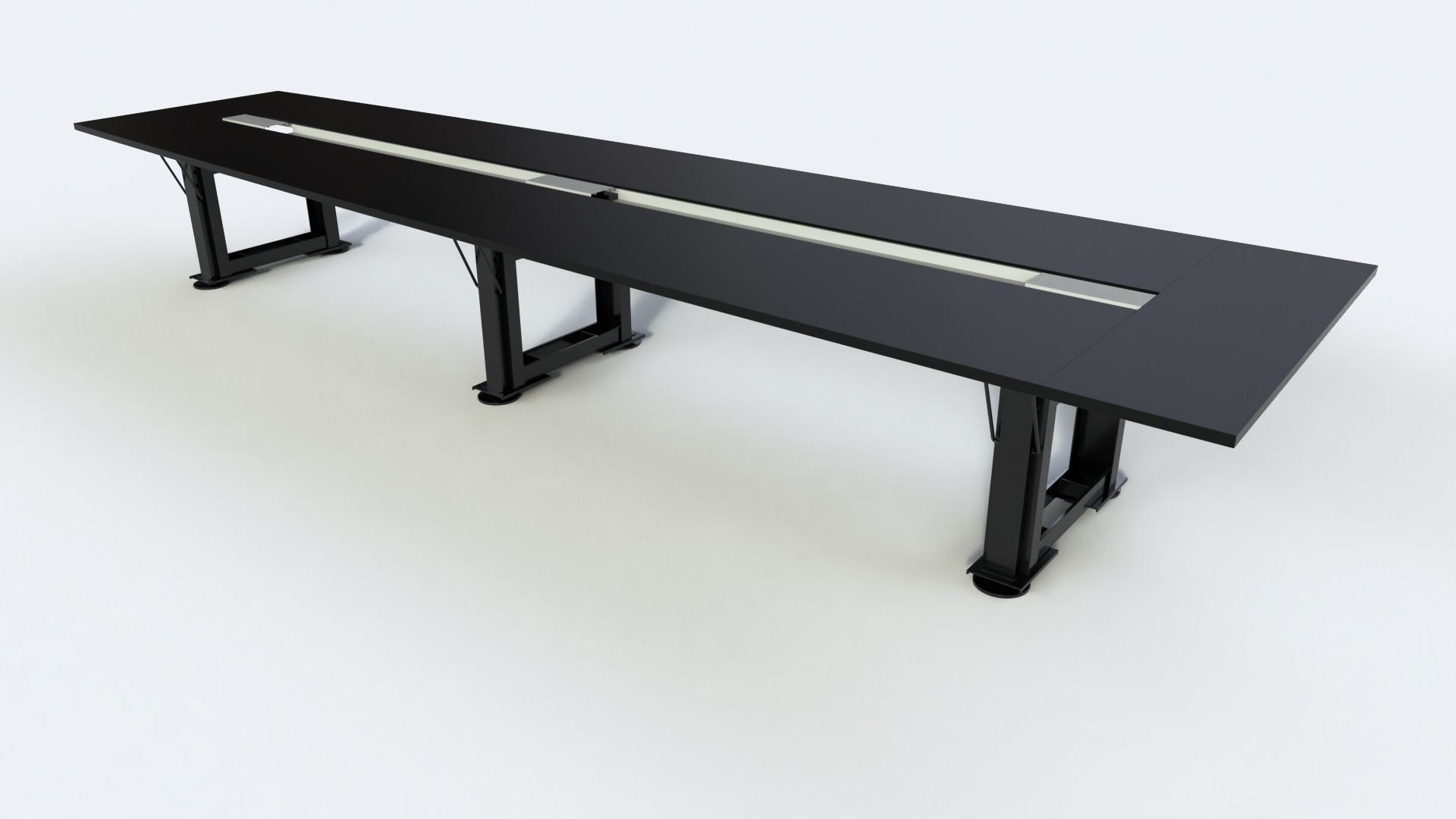 Conference table free 3D model | CGTrader
