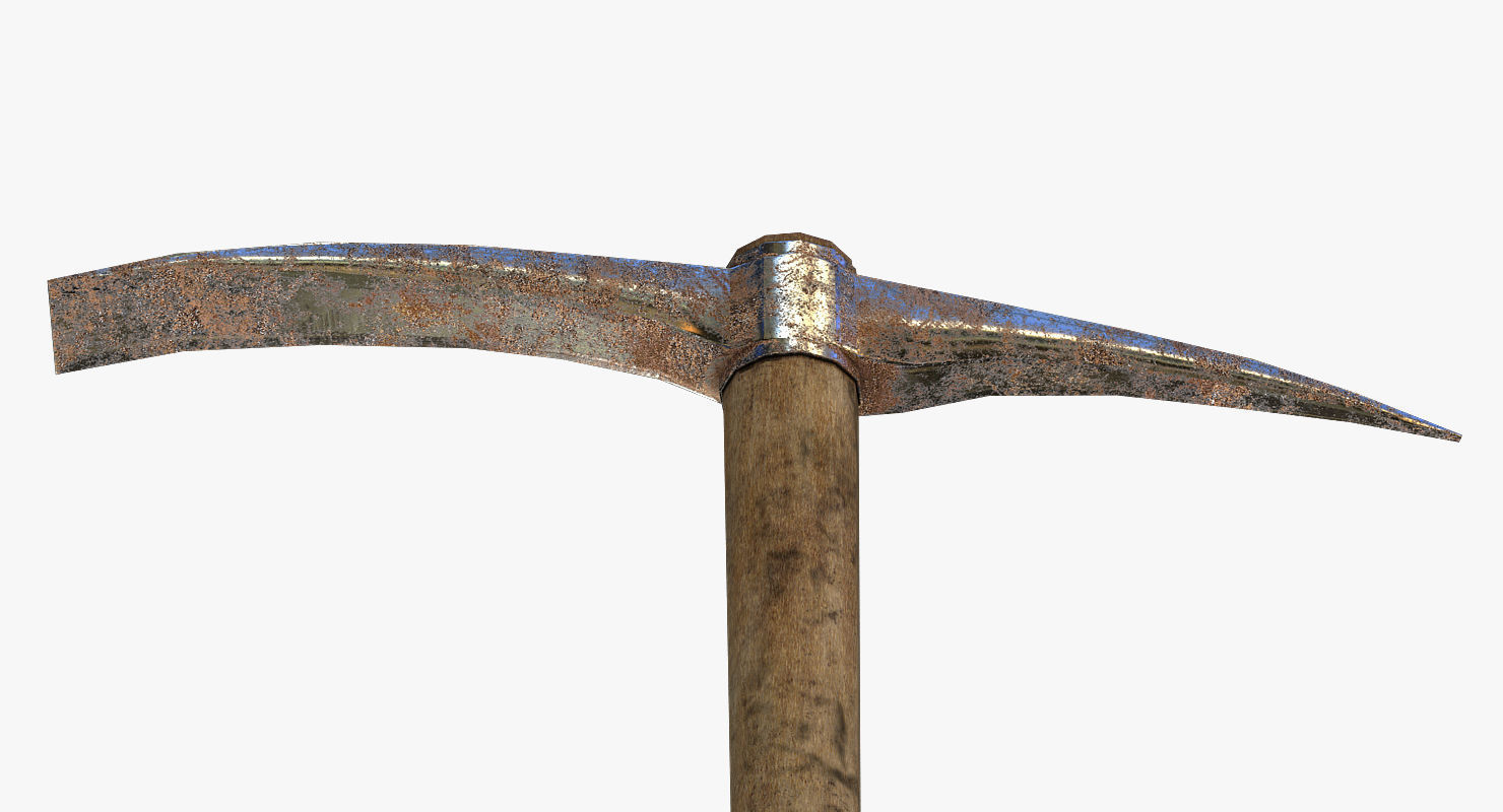 3D model Pickaxe old VR / AR / low-poly | CGTrader