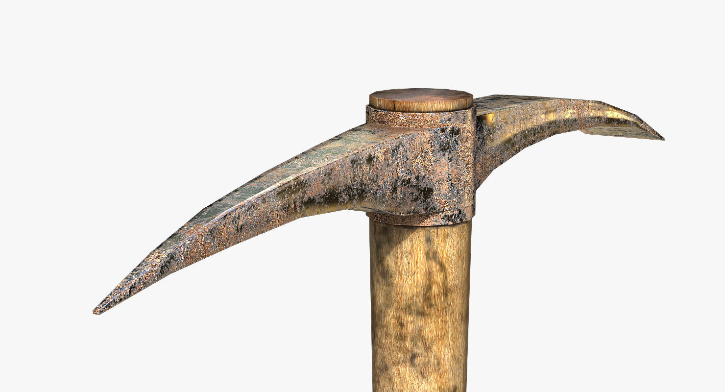 3D model Pickaxe old VR / AR / low-poly | CGTrader