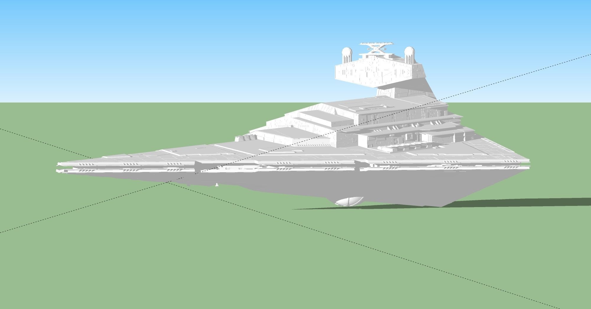 Star Destroyer 3D model | CGTrader