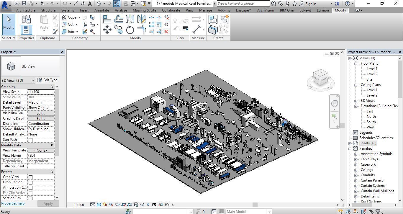 177 models for Medical Equipment Revit Family 3d model 3D model | CGTrader