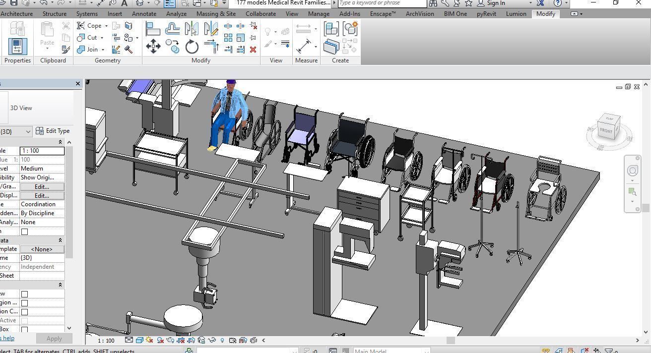 177 models for Medical Equipment Revit Family 3d model 3D model | CGTrader