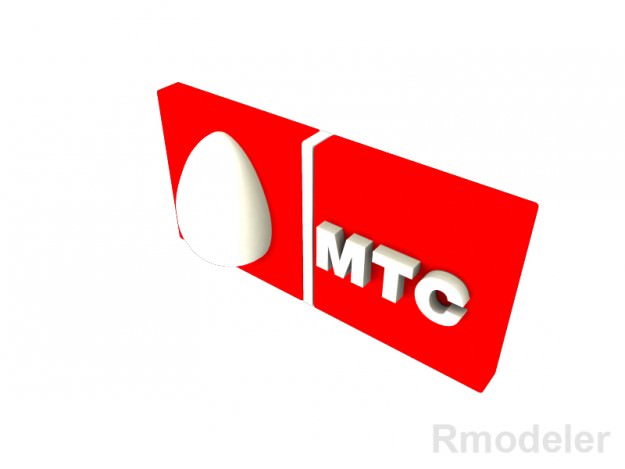 MTC 3d Logo 3D model | CGTrader