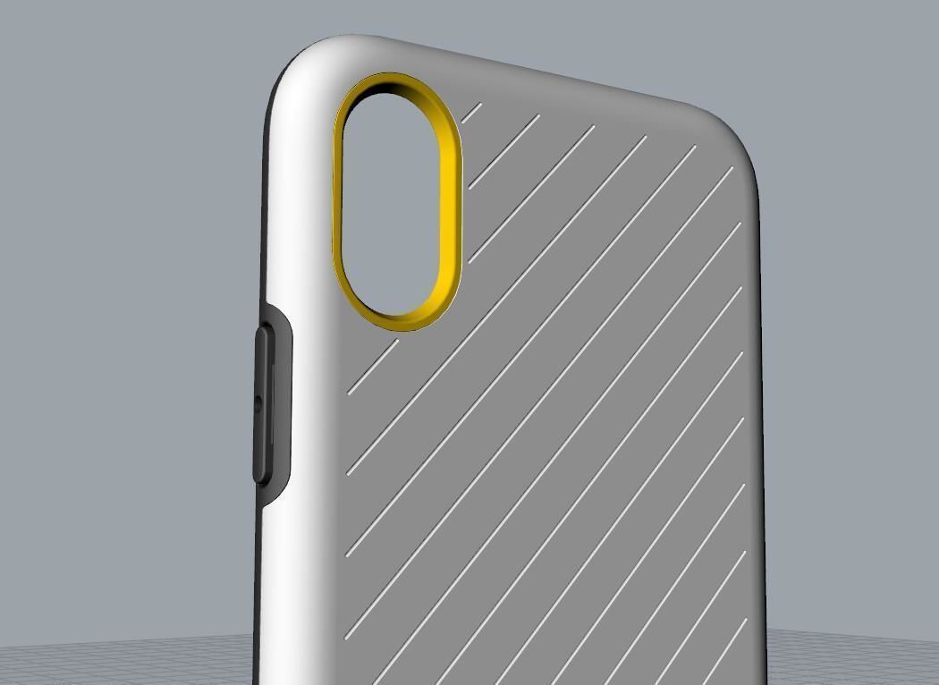 iphone x new case design 3D model 3D printable | CGTrader