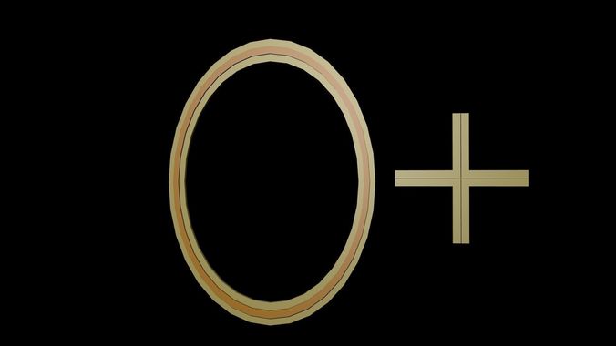 3D model Symbol Zero VR / AR / low-poly | CGTrader